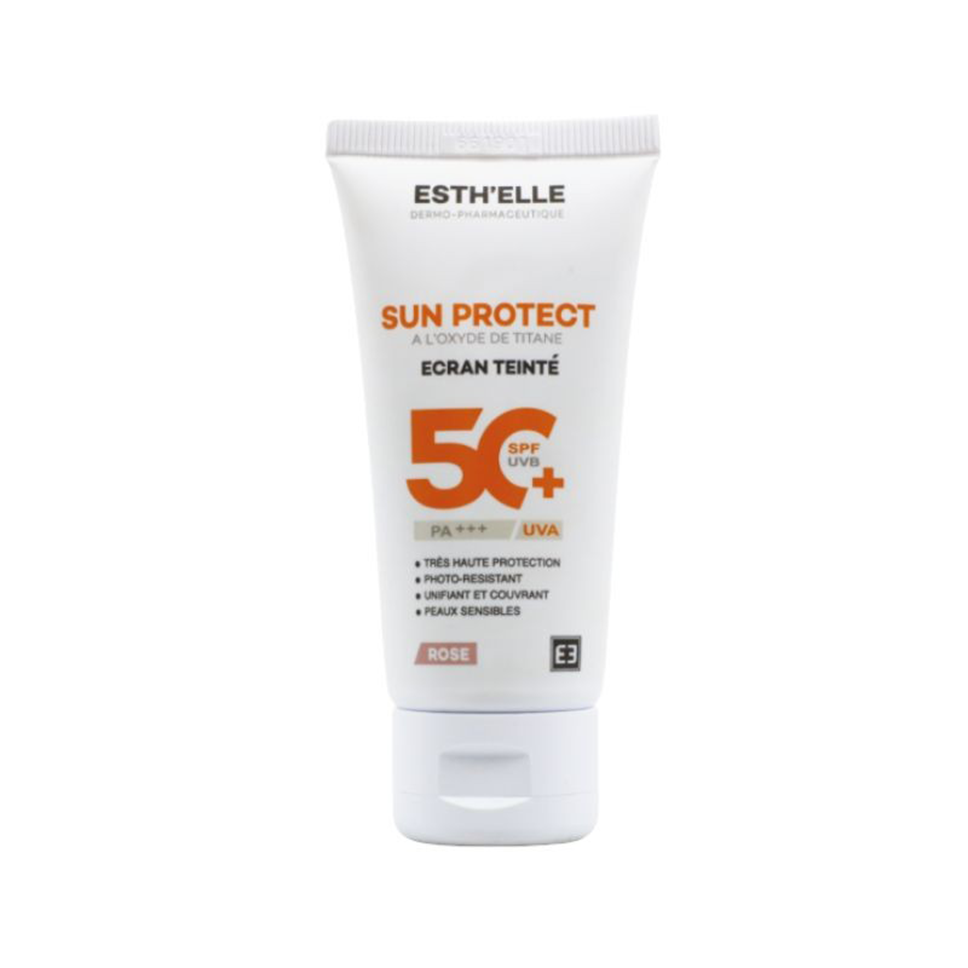 Sun Protect 50+SPF+++ teinté | ESTH'ELLE Tunisie